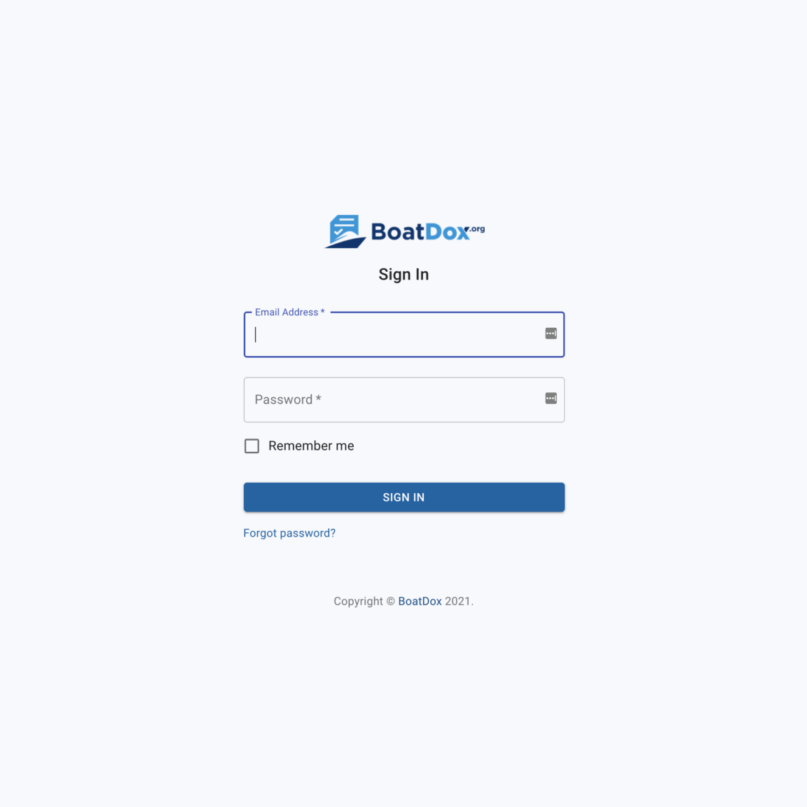 BoatDox – Document Processing